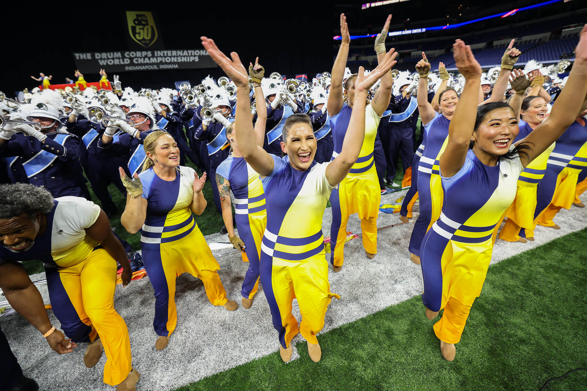 Bluecoats Alumni Corps leaves a lasting impression 50 years in the making